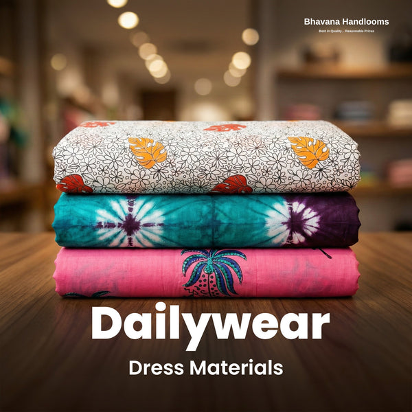 Cotton Dress Materials – Bhavana Handlooms